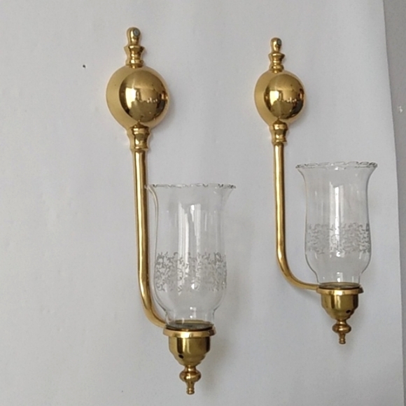 Vintage | Accents | Colonial Style Ball Hurricane Candleholders | Poshmark